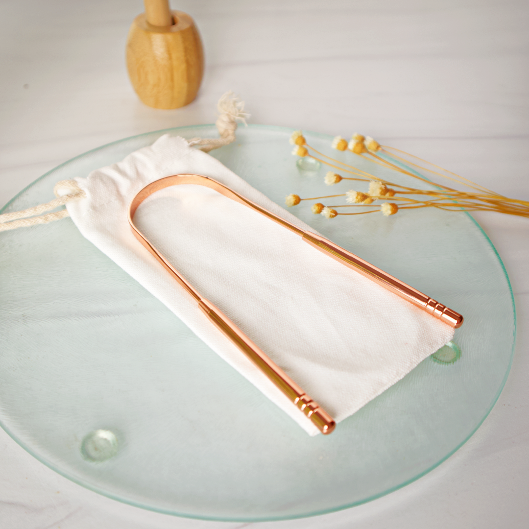 Copper Tongue Scraper